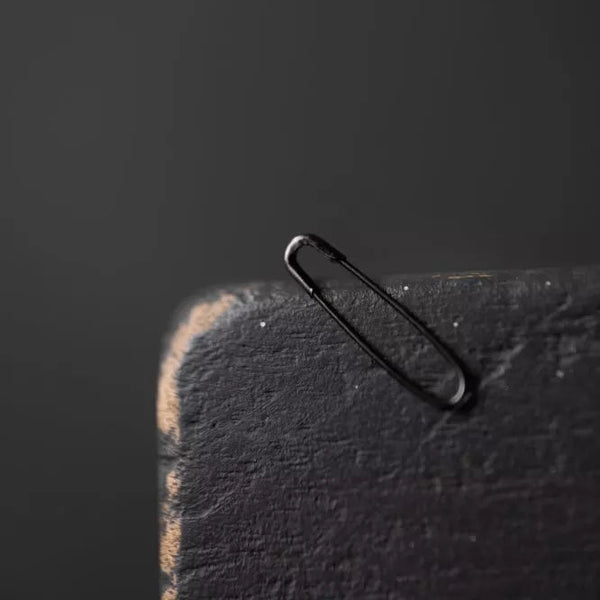 Gun Metal French Safety Pins - Thread Count Fabrics