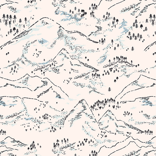 Arctic Tale - Arctic Winterscape - Thread Count Fabrics