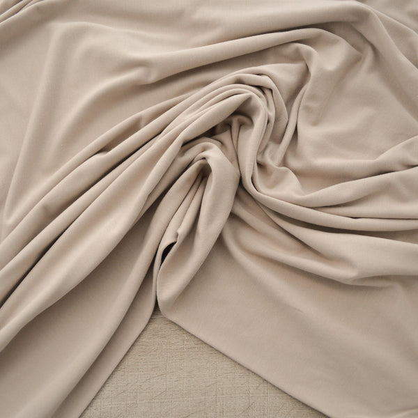 Bamboo French Terry - Fawn - Thread Count Fabrics