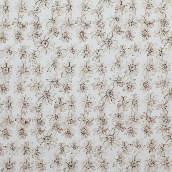 Beige Water Lily | Knit - Thread Count Fabrics