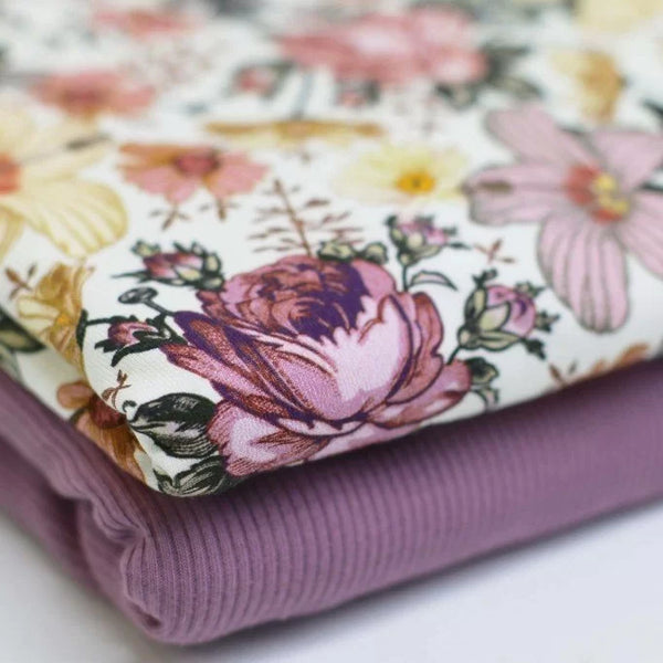 English Garden Lilac | Knit - Thread Count Fabrics