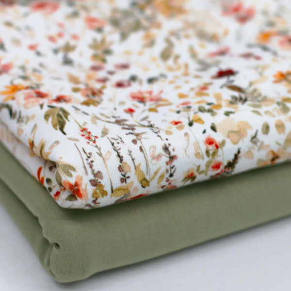 Fall Flower | Knit - Thread Count Fabrics