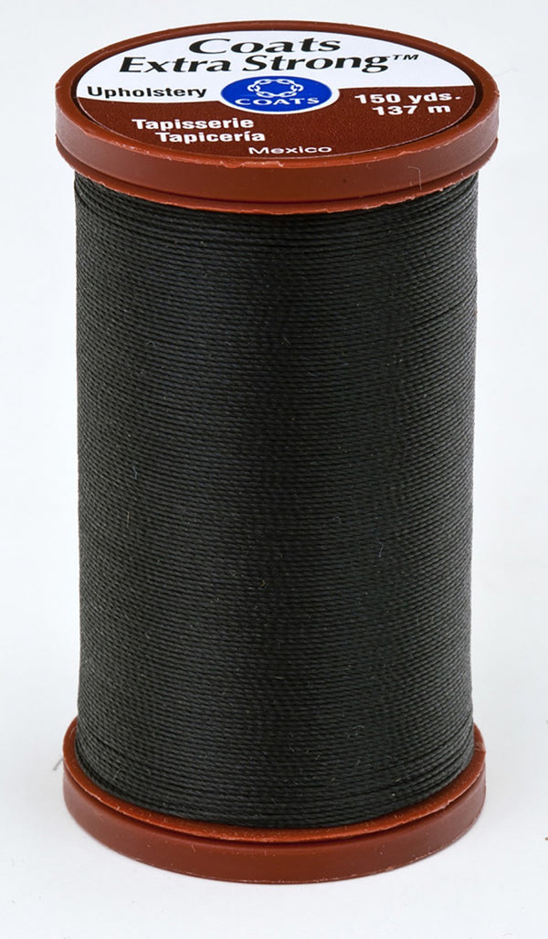 Upholstery Thread - Black - Thread Count Fabrics