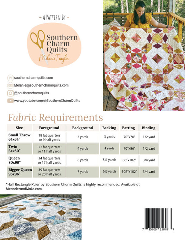 Moon Goddess Quilt Pattern - Thread Count Fabrics