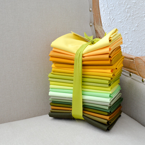 Sprouting - Pure Solids Bundle - Thread Count Fabrics