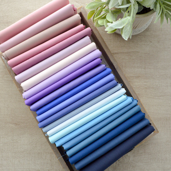 Crystallizing - Pure Solids Bundle - Thread Count Fabrics