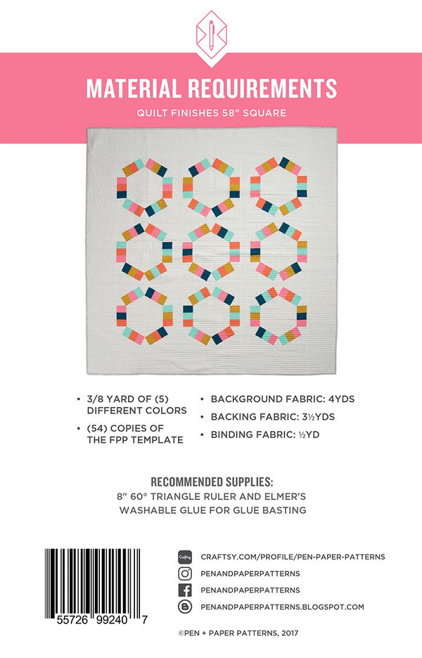 Taffy Pull Quilt Pattern - Thread Count Fabrics