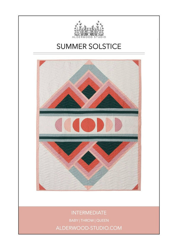 Summer Solstice Quilt Pattern - Thread Count Fabrics
