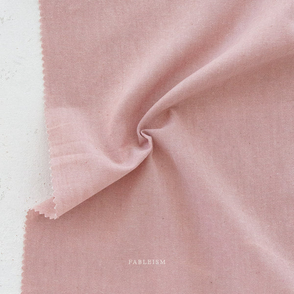 Everyday Chambray - Rosa - Thread Count Fabrics